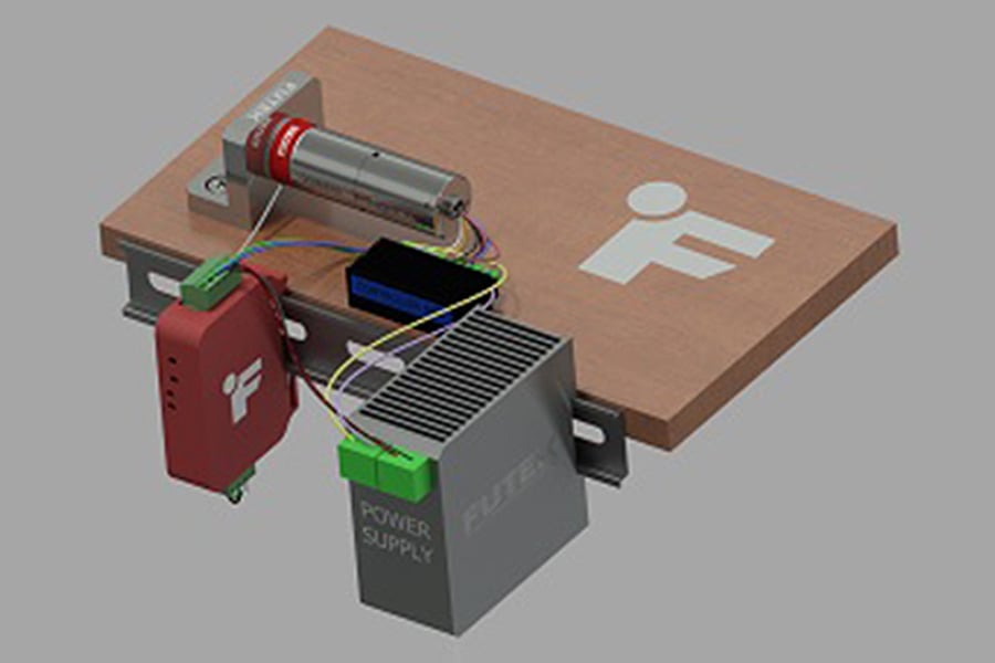 Custom QTA141 Micro Reaction Torque Sensor: QSH02116