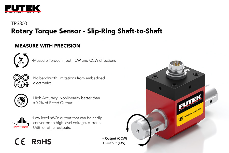 Shaft to Shaft Rotary Torque Sensor | TRS 300 | FUTEK: FSH01988