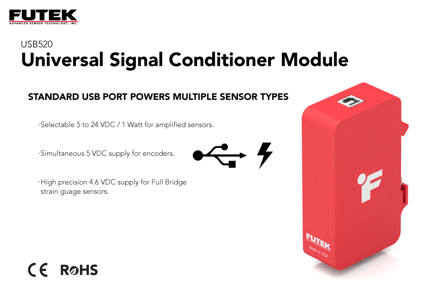 Universal Signal Conditioner Module | VDC, mA, mV/V or TTL Signal ...